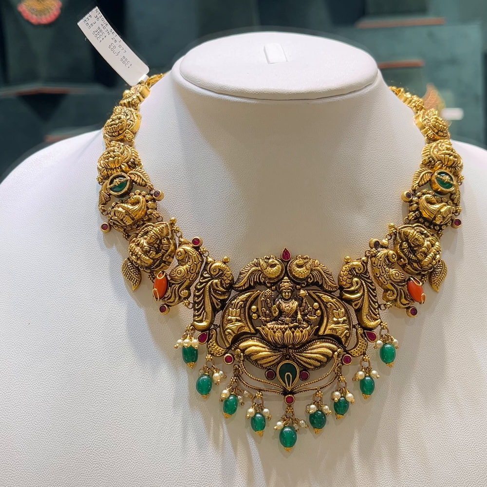 CMR 29.077gms NECKLACE 22K Nakshi – BangaruRani