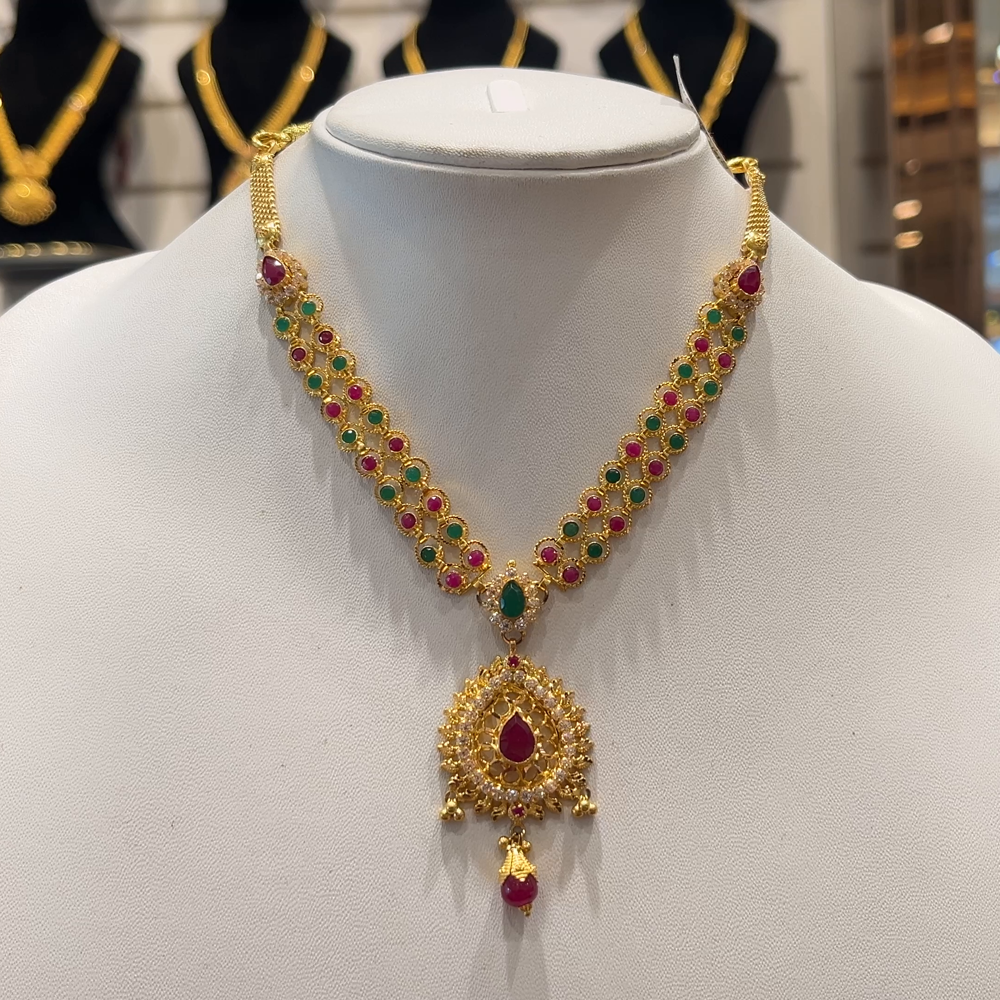 [make to order] 18.958gms NECKLACE 22K – BangaruRani