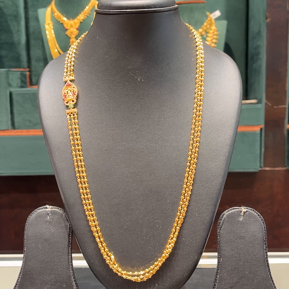 CMR 33.415gms CHAINS 22K Yellow Gold – BangaruRani
