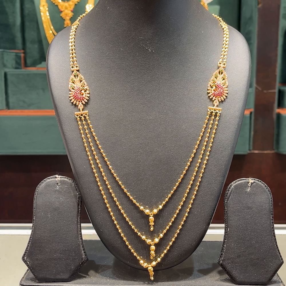 CMR 33.502gms CHAINS 22K Yellow Gold – BangaruRani