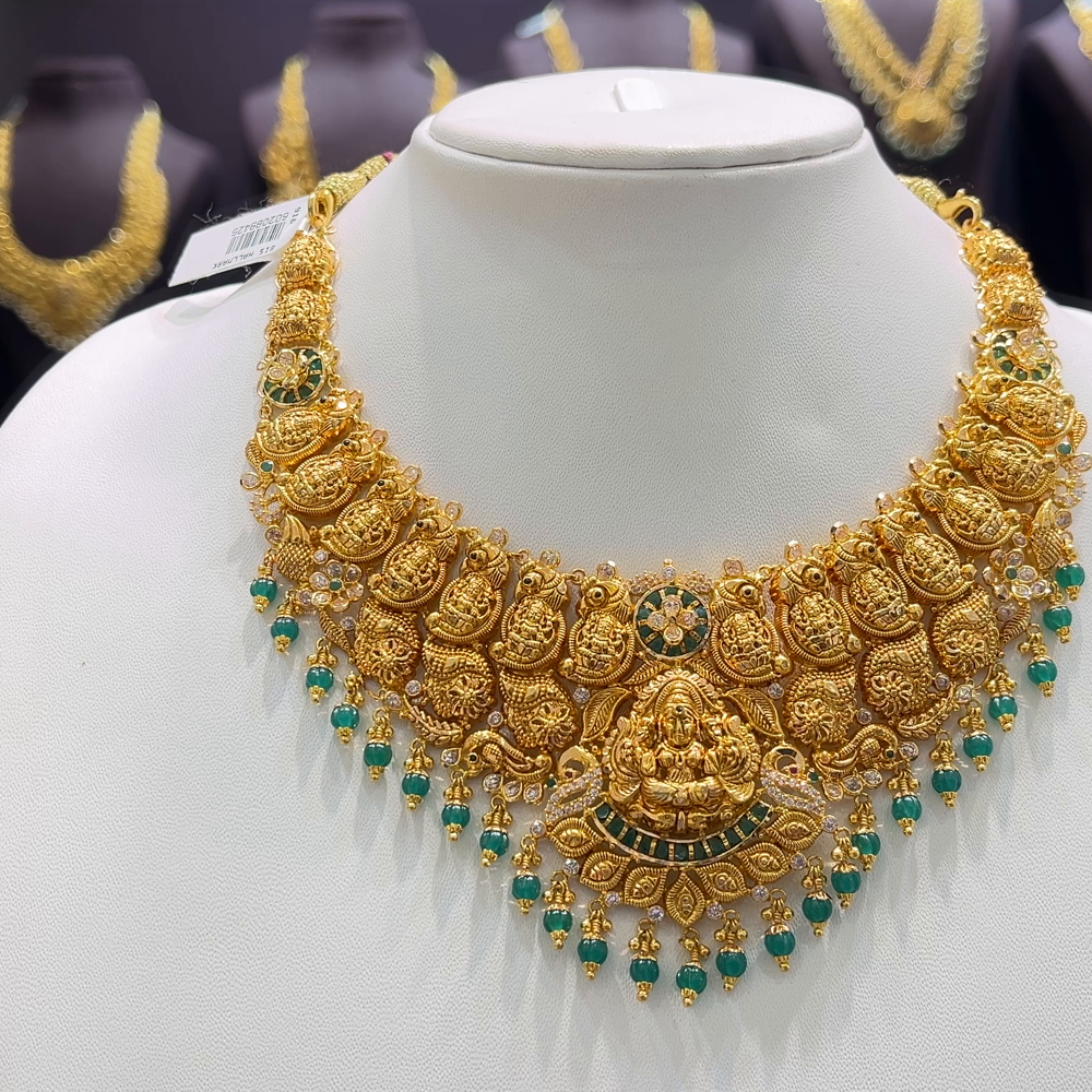 CMR 33.534gms NECKLACE 22K Nakshi – BangaruRani