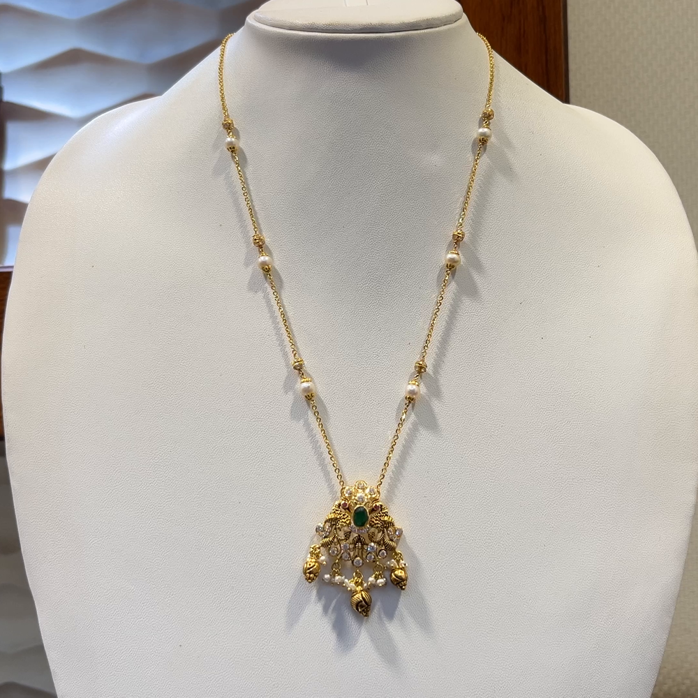 SRI RAM 11.691gms CHAINS 22K Nakshi – BangaruRani